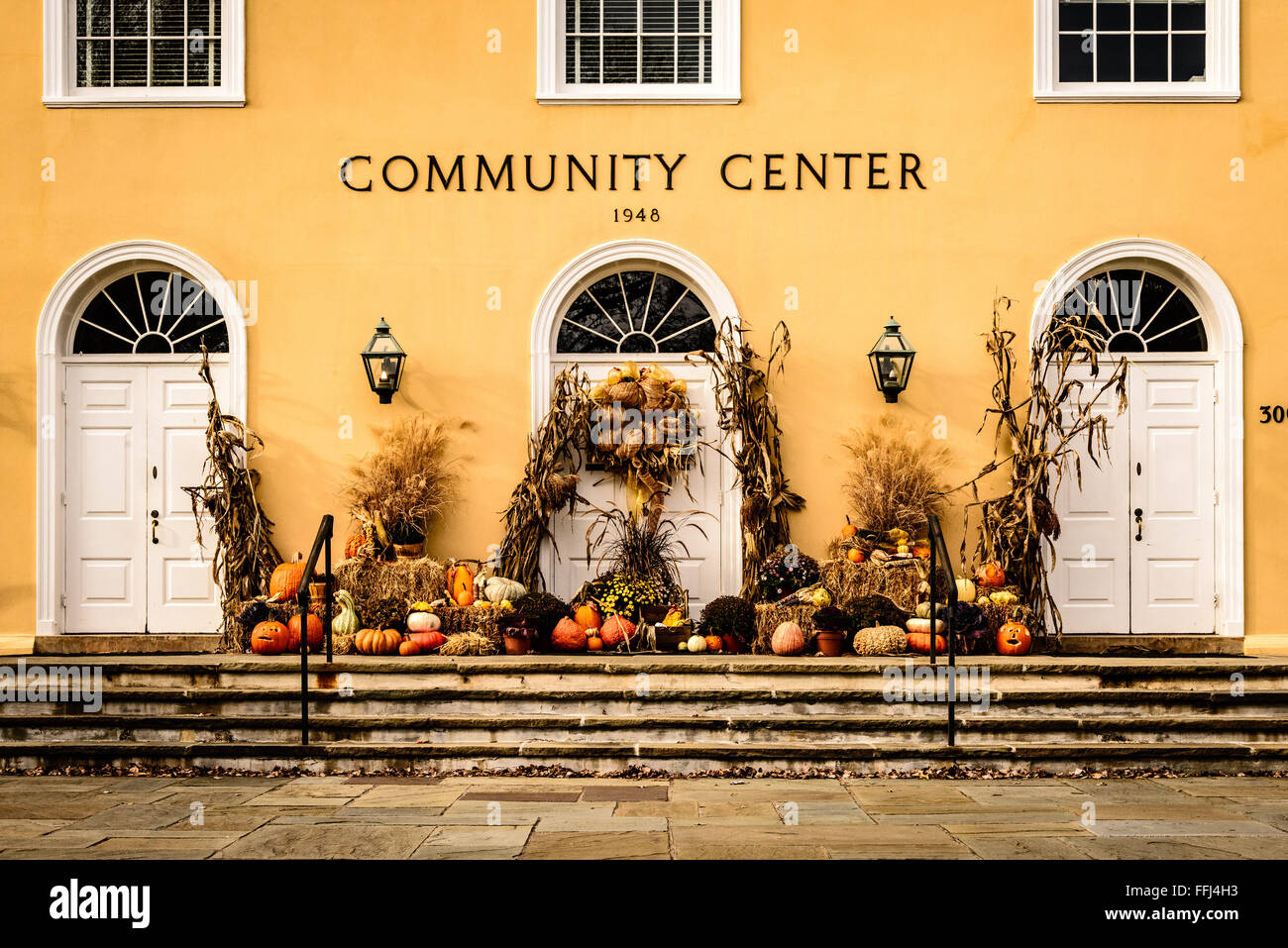1940 community center hi-res stock photography and images - Alamy