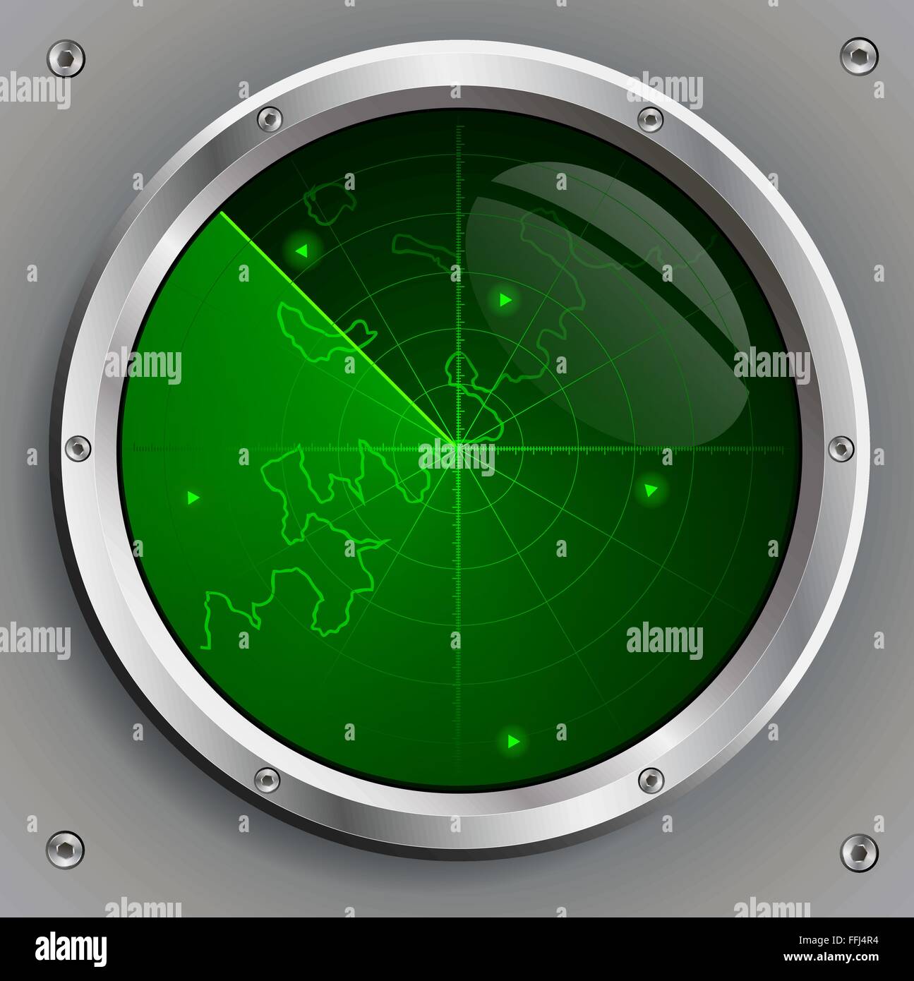 Airplane radar screen hi-res stock photography and images - Alamy