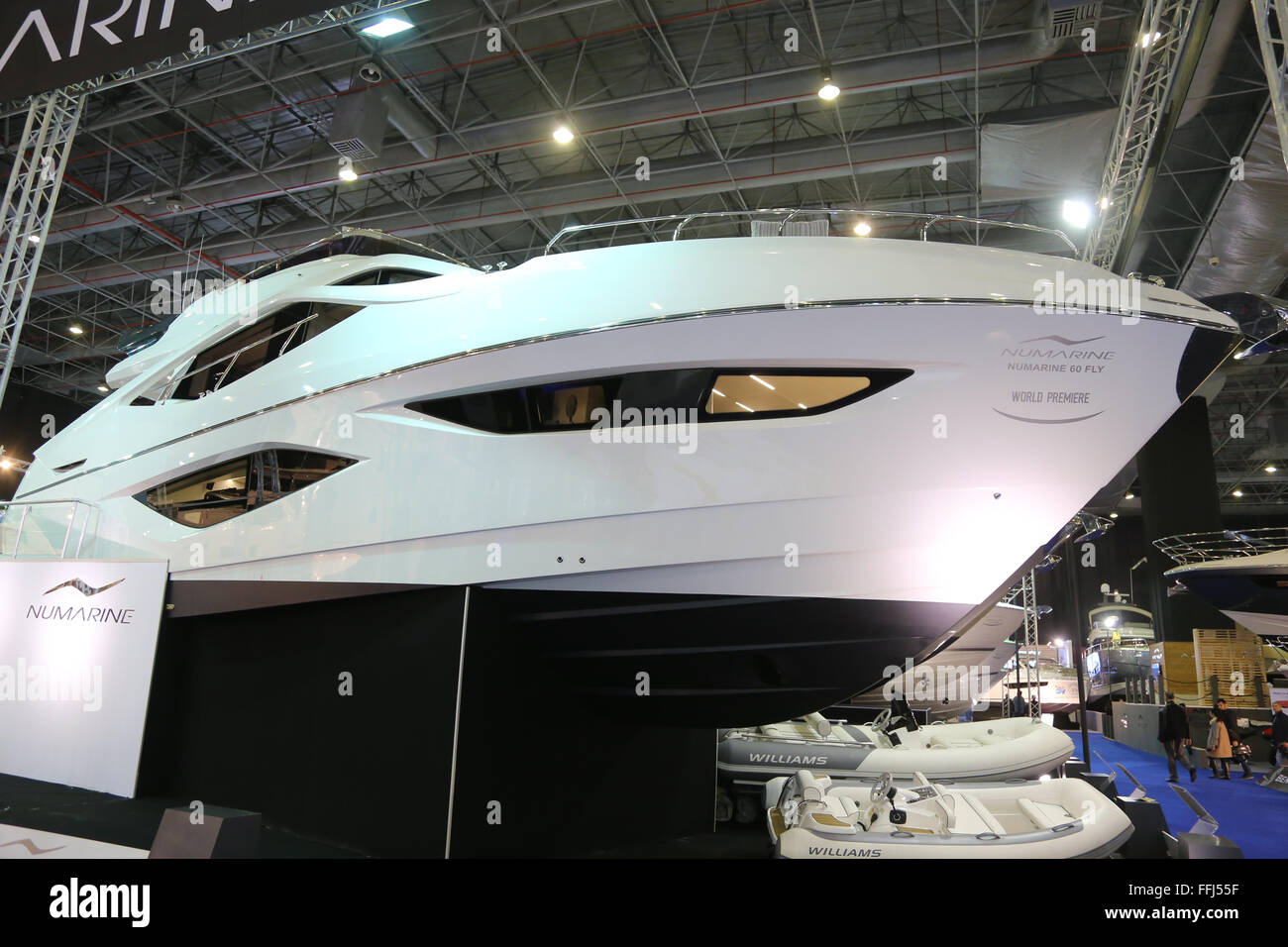 Numarine 60 Fly on display at 9th CNR Eurasia Boat Show in CNR Expo ...