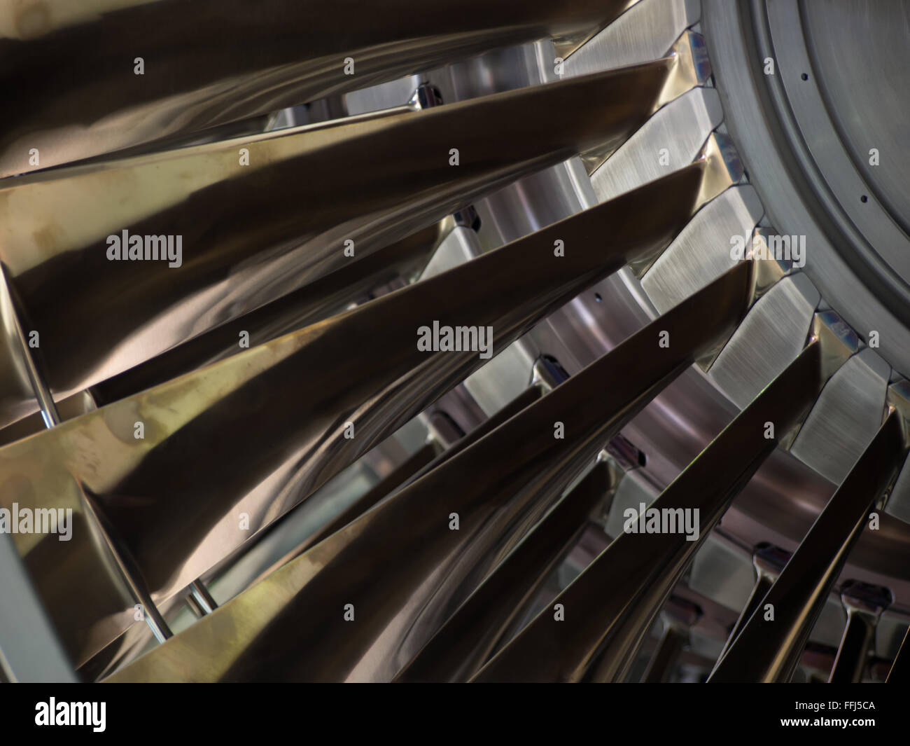 Impeller turbine close up shot Stock Photo - Alamy