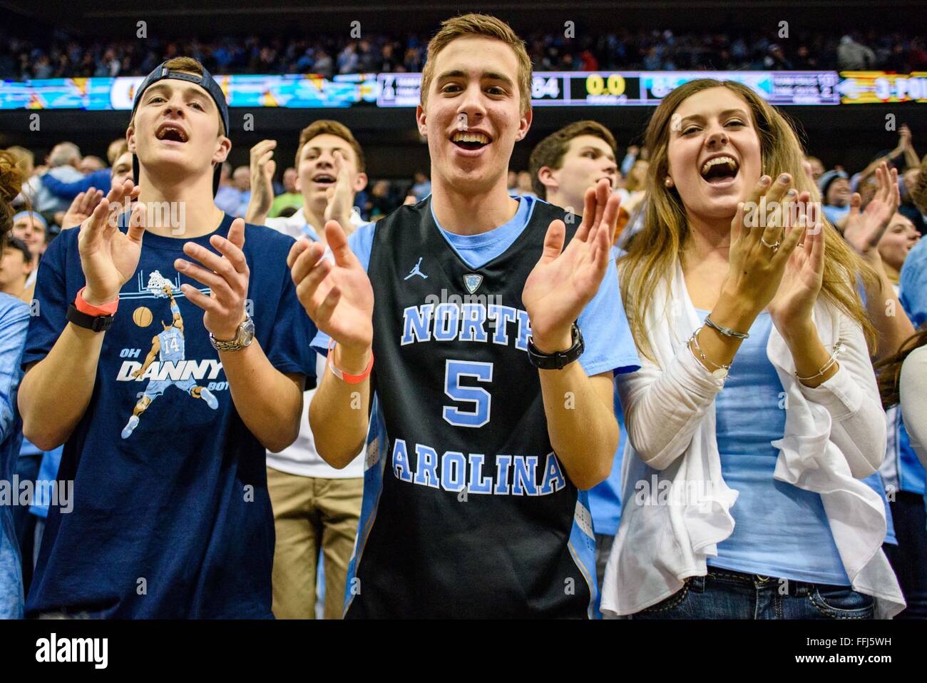 Unc basketball fans hi-res stock photography and images - Alamy