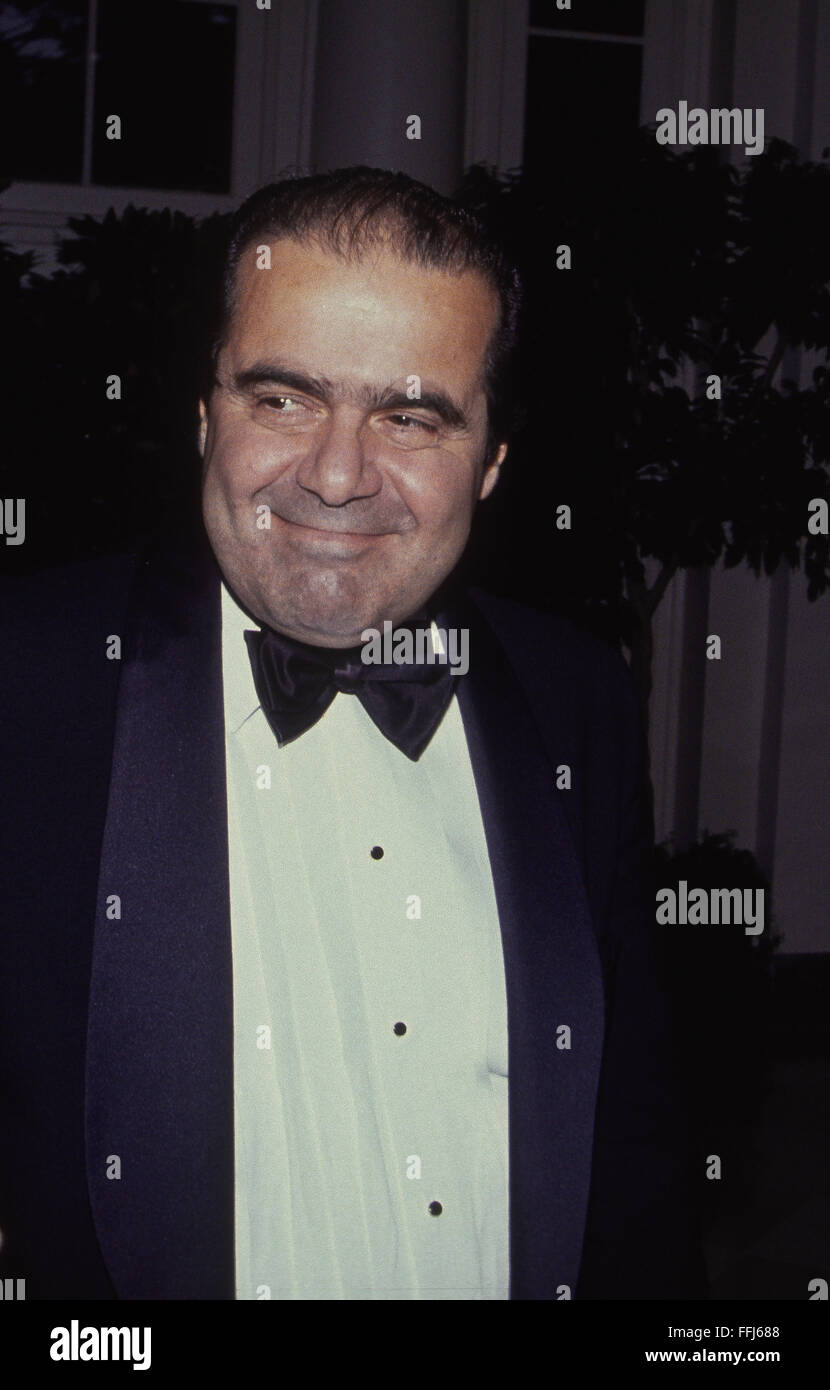 Washington, DC., USA, 1992 Supreme Court Associate Justice Antonin ...
