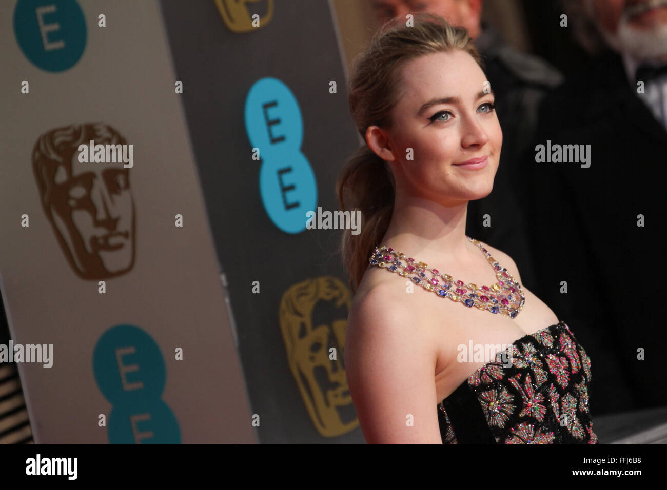London Uk 14th February 2016 Saoirse Ronan Attends The Ee British