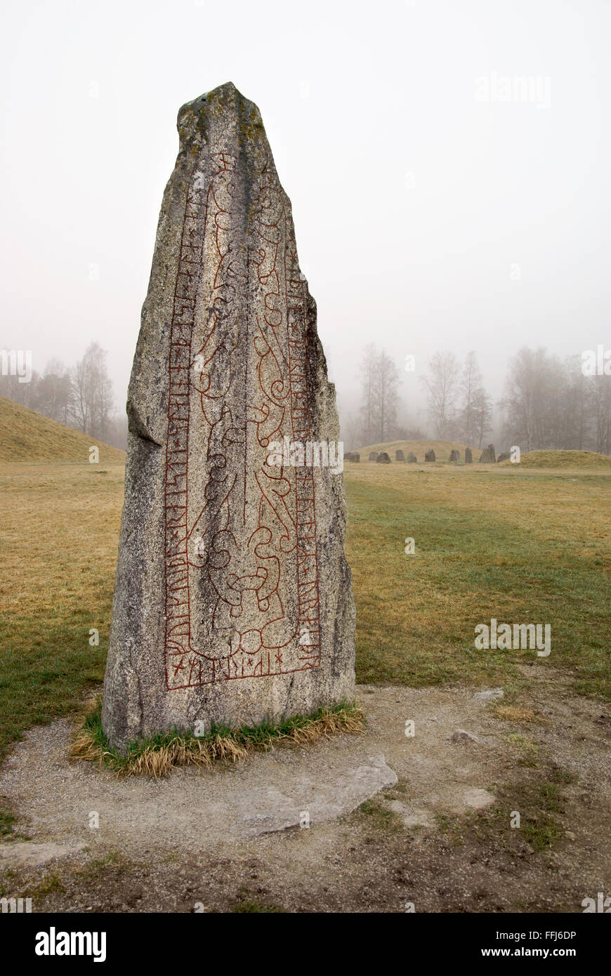 Viking runestone hi-res stock photography and images - Alamy