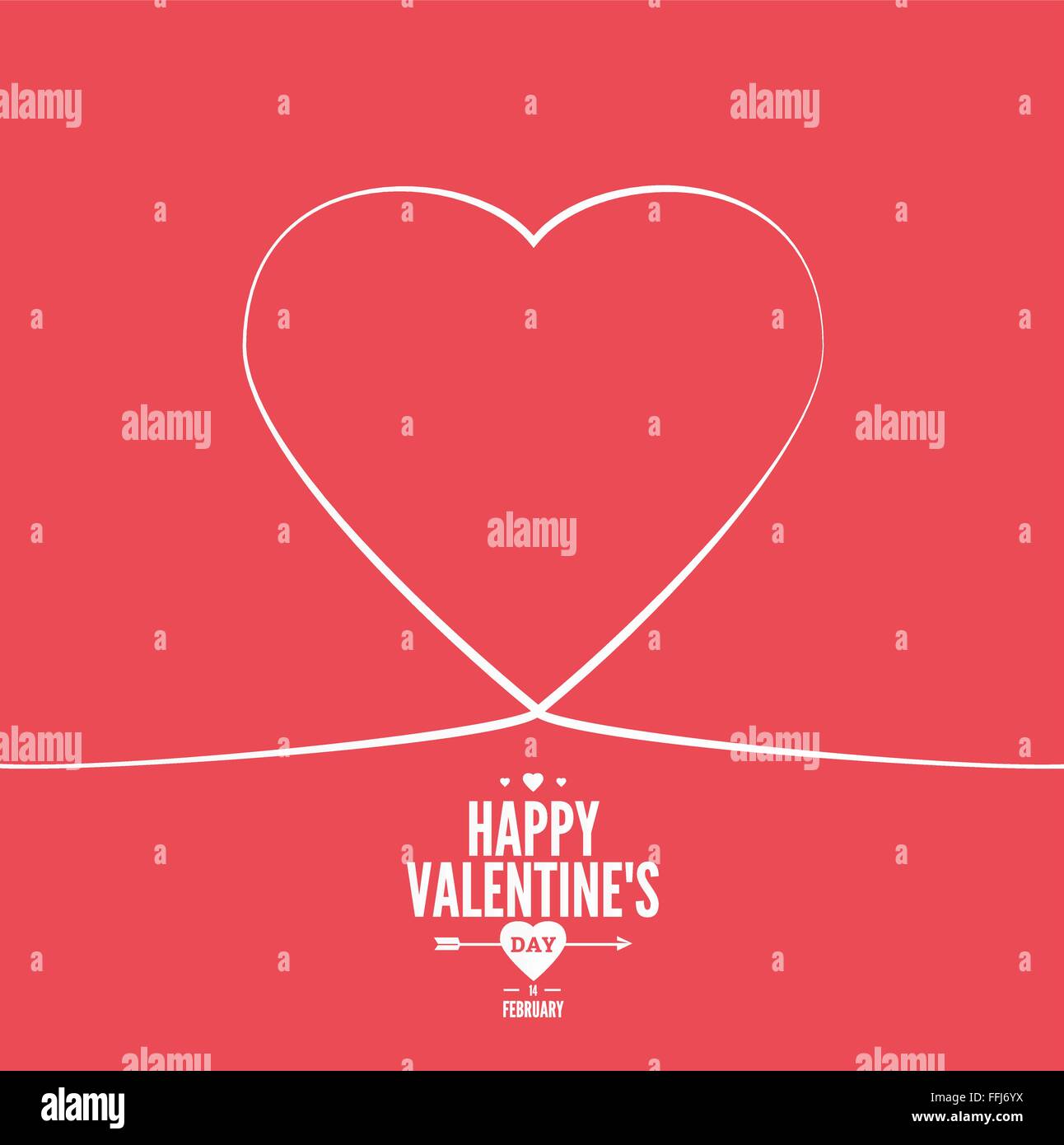 Valentines day heart place Stock Vector Images - Alamy