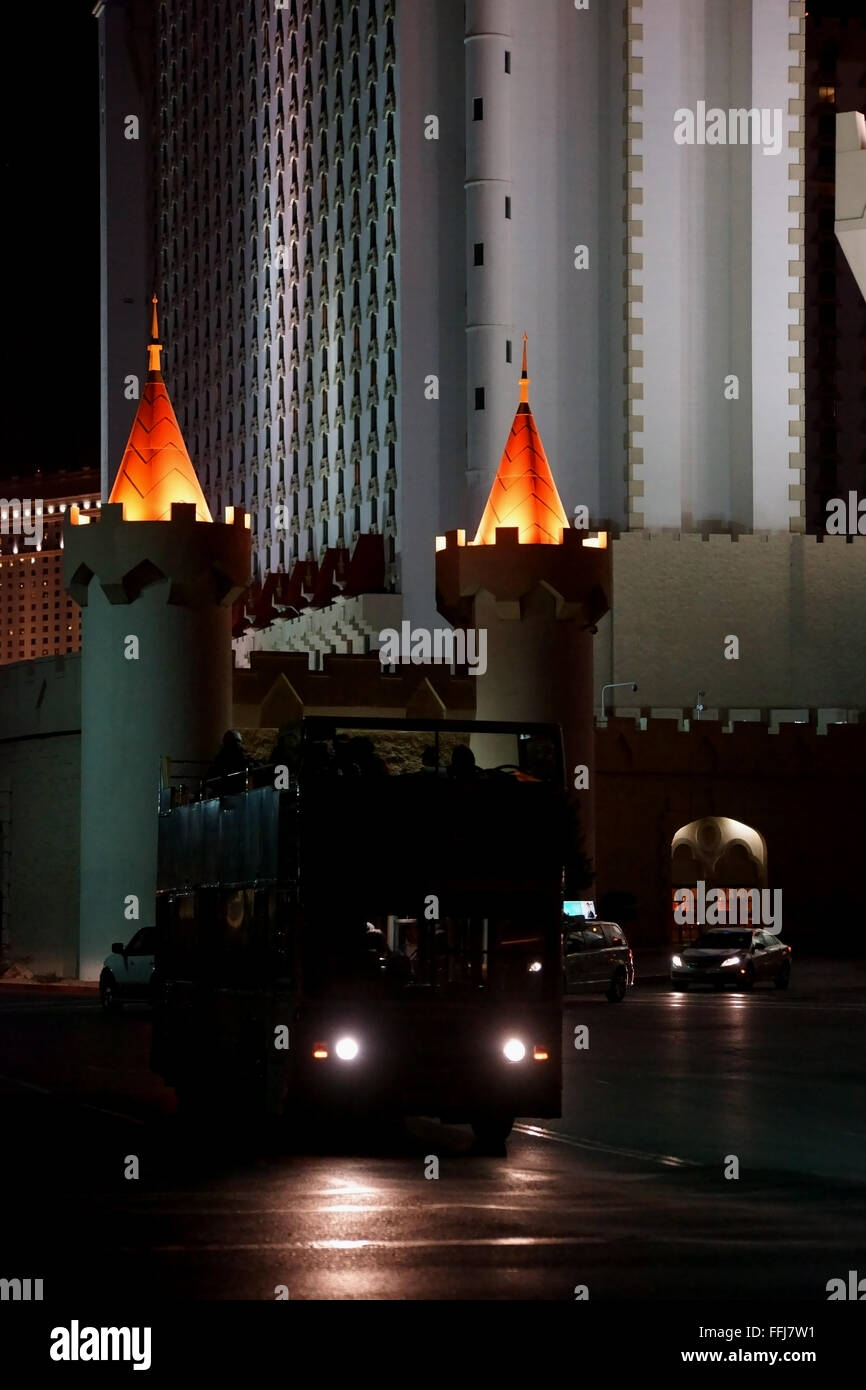 City Tour at Excalibur Stock Photo - Alamy