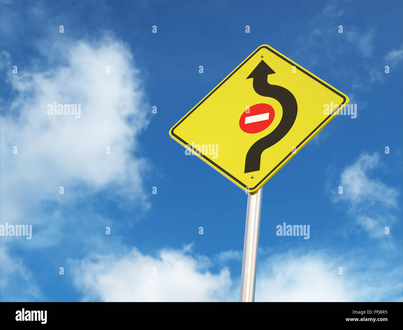 Bent over sign hi-res stock photography and images - Alamy