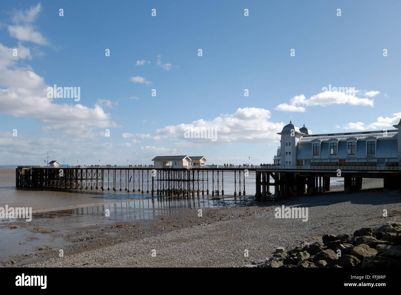 Penarth Pier Penarth Seafront Penarth Stock Photos & Penarth Pier ...