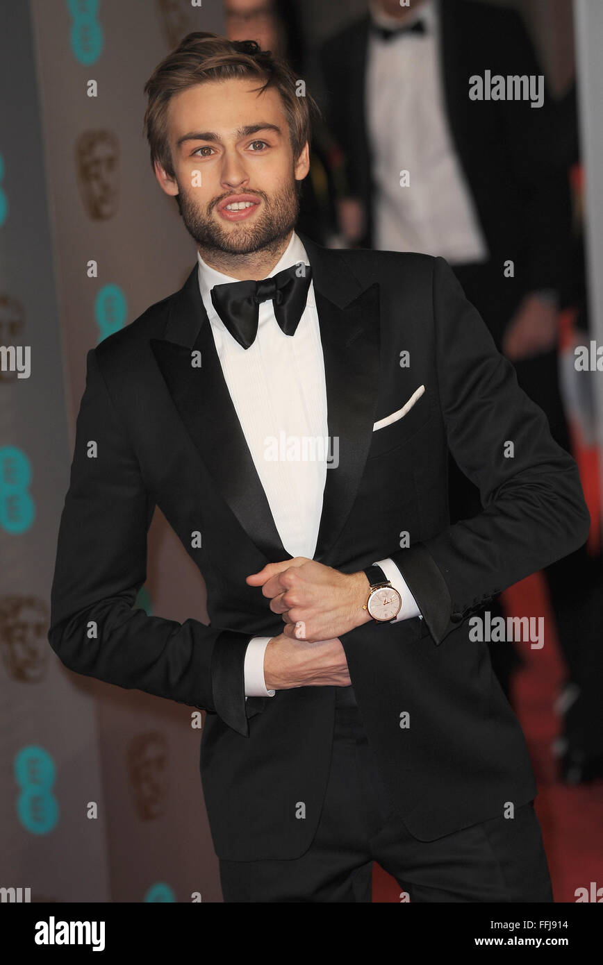 Uk, Uk. 14th Feb, 2016. Douglas Booth attends the 'British Acadmy Film ...