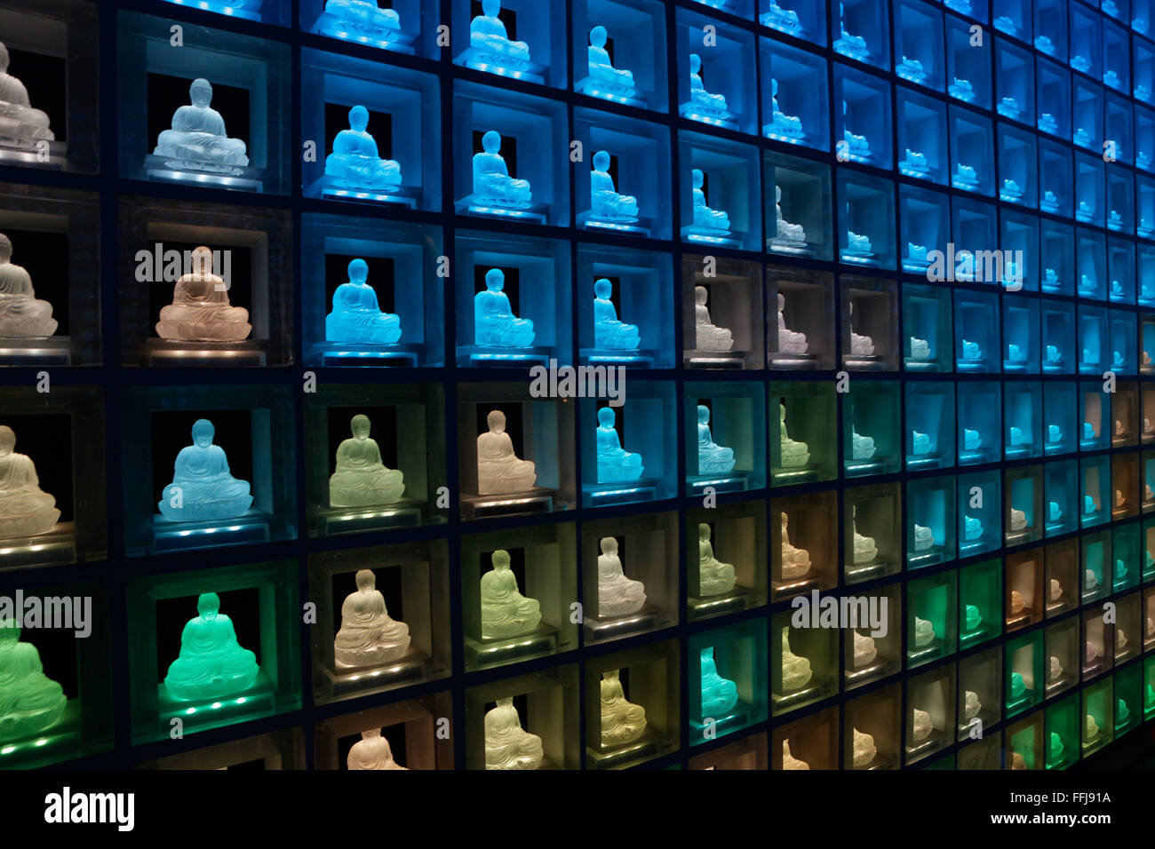The Ruriden memorial hall at the Koukoko-ji temple on February 11, 2016 ...