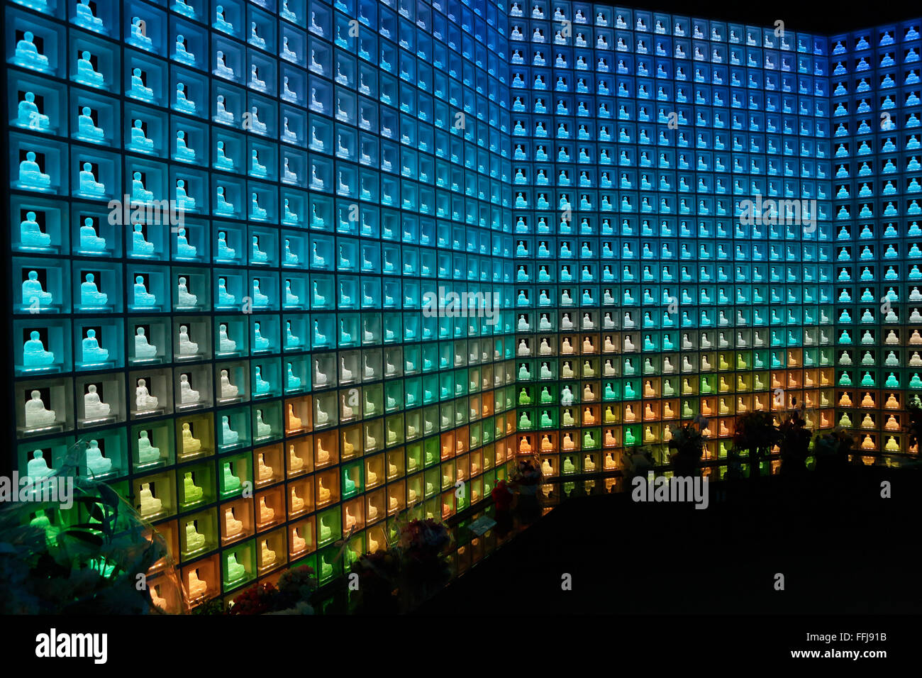 The Ruriden memorial hall at the Koukoko-ji temple on February 11, 2016 ...