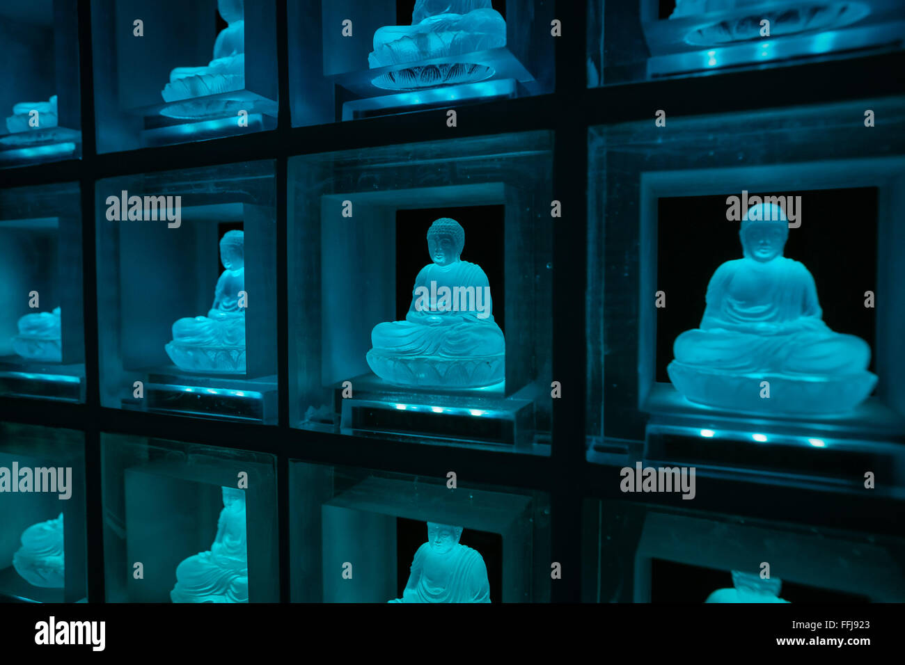 The Ruriden memorial hall at the Koukoko-ji temple on February 11, 2016 ...