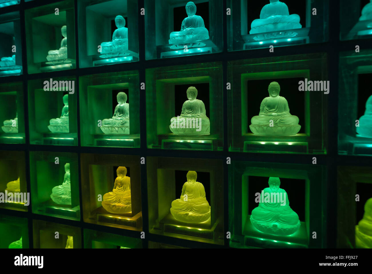 The Ruriden memorial hall at the Koukoko-ji temple on February 11, 2016 ...