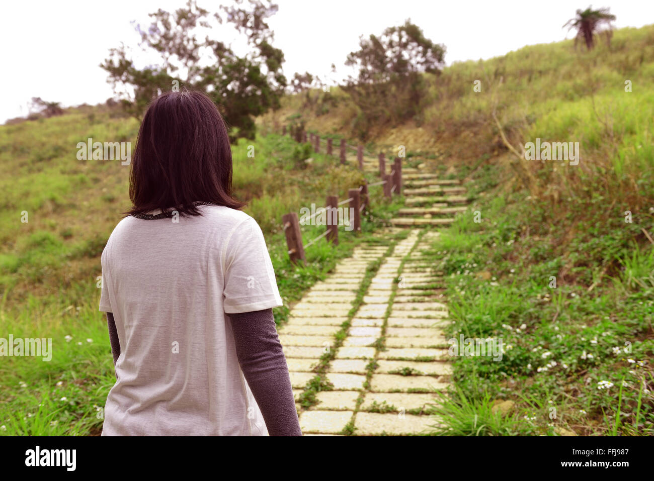 woman is going Stock Photo - Alamy