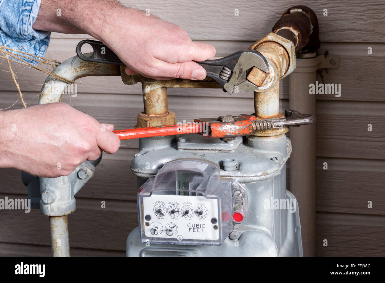 Home gas hi-res stock photography and images - Alamy