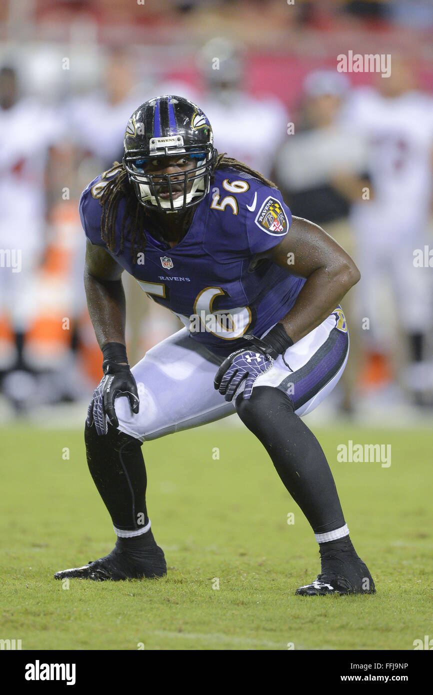 Baltimore ravens josh bynes hi-res stock photography and images - Alamy