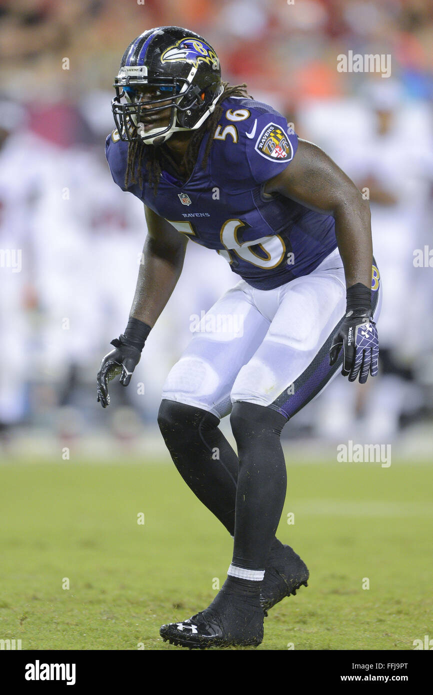 Baltimore ravens josh bynes hi-res stock photography and images - Alamy