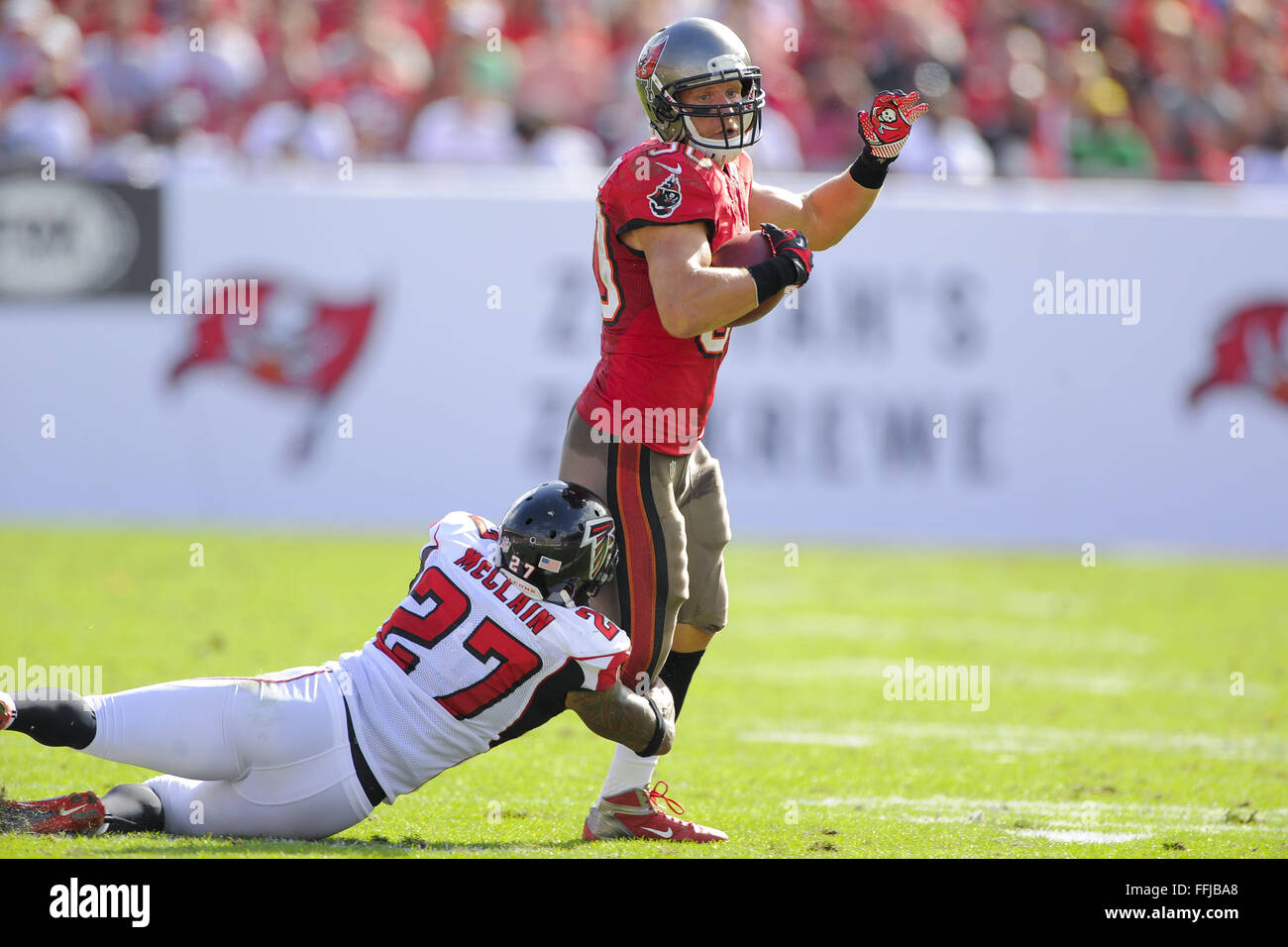 Tampa, FL, USA. 17th Nov, 2013. Tampa Bay Buccaneers running back Brian ...