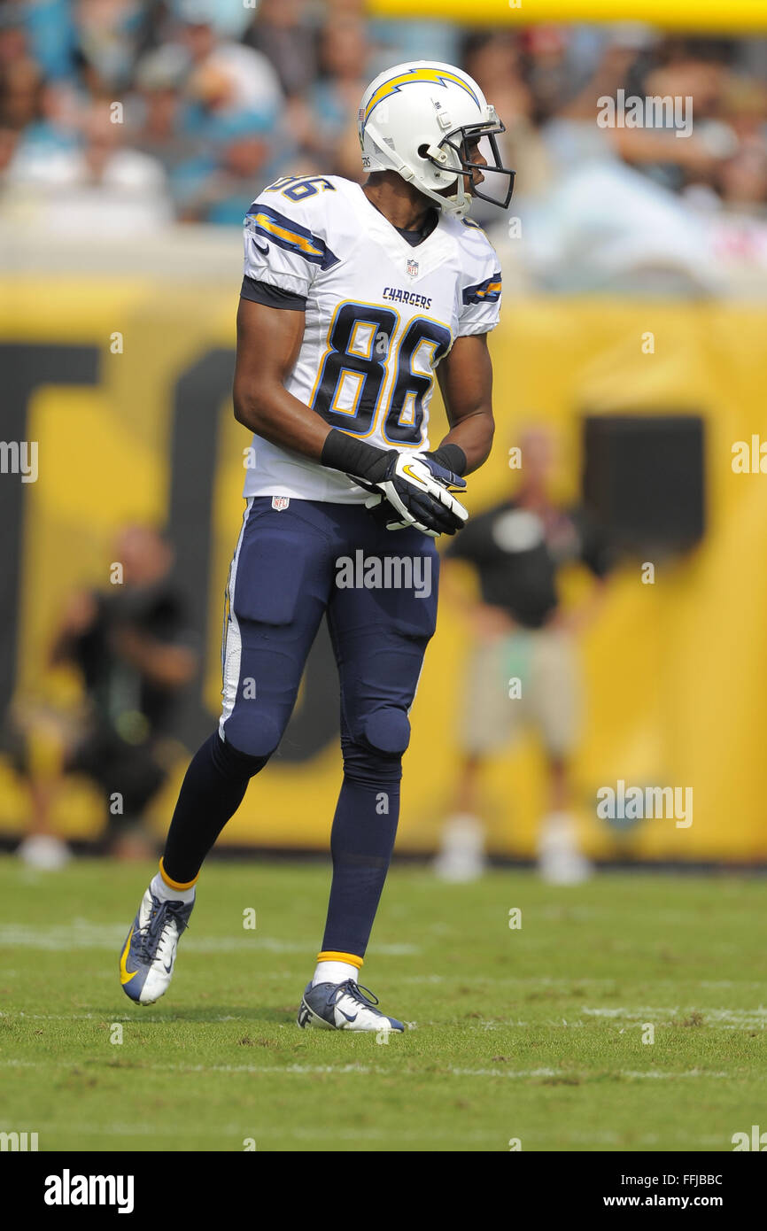 Jacksonville, FL, USA. 20th Oct, 2013. San Diego Chargers wide receiver ...