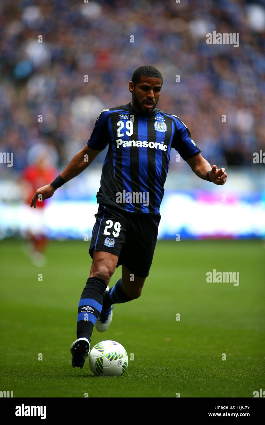 Osaka, Japan. 14th Feb, 2016. Patric (Gamba) Football/Soccer ...