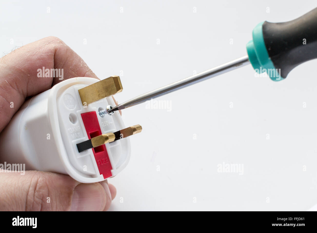 Domestic electrical installation hi-res stock photography and images ...