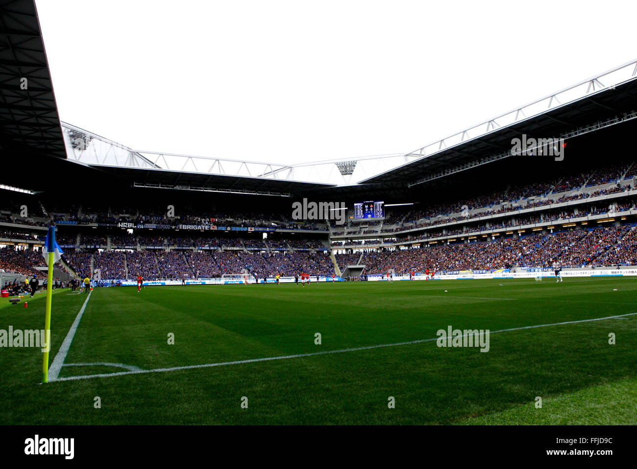 Osaka, Japan. 14th Feb, 2016. Suita City Football Stadium Football ...