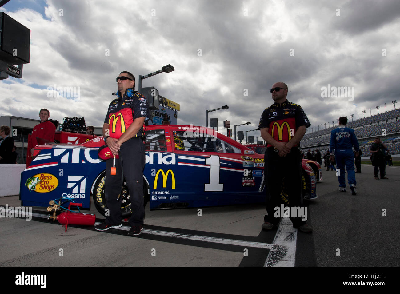 Daytona Beach, FL, USA. 14th Feb, 2016. The car of Jamie McMurray (1 ...