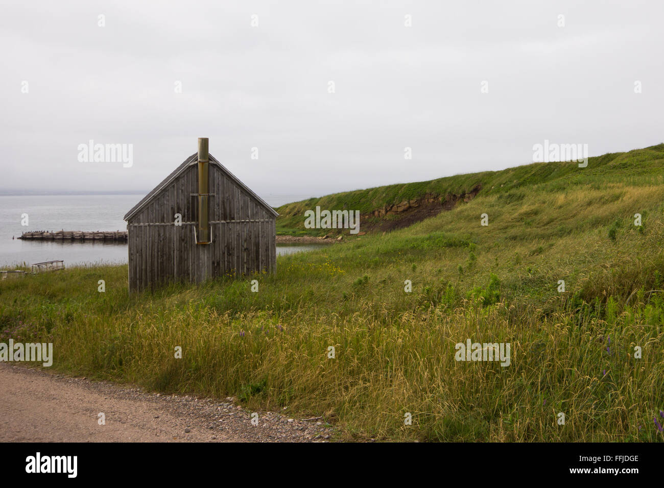 Lonely shack on Cape Breton Island Stock Photo - Alamy