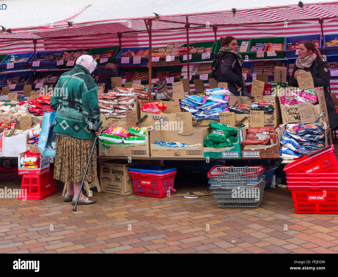 Stallholders display hi-res stock photography and images - Alamy