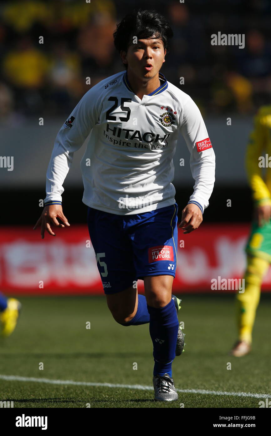 Fukuda Denshi Arena, Chiba, Japan. 14th Feb, 2016. Yusuke Kobayashi (Reysol), FEBRUARY 14, 2016 ...