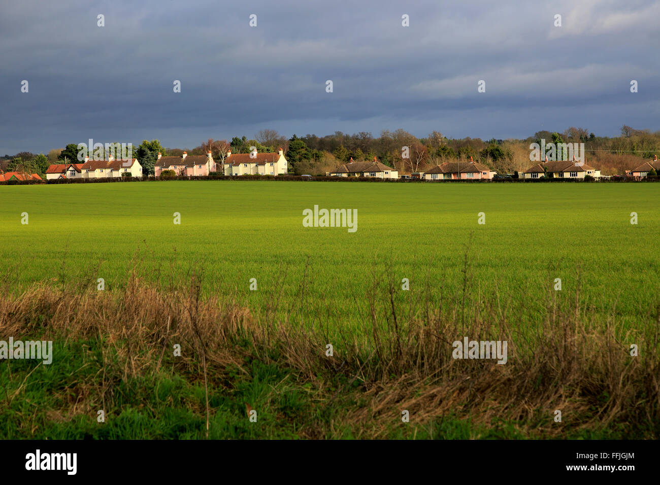 Linear settlement hi-res stock photography and images - Alamy