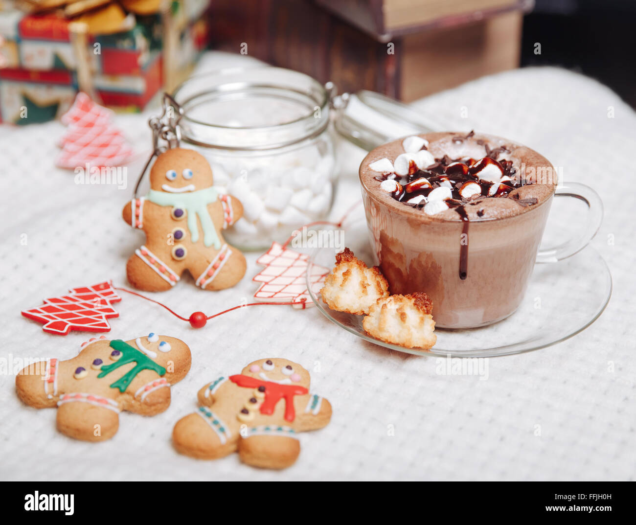 cup of cocoa Stock Photo - Alamy