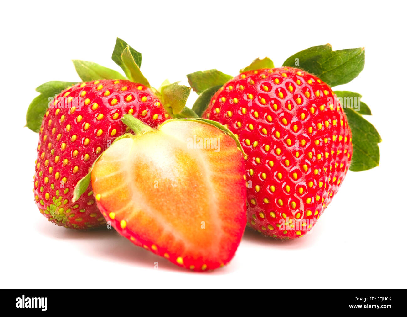 the ripe strawberry Stock Photo - Alamy