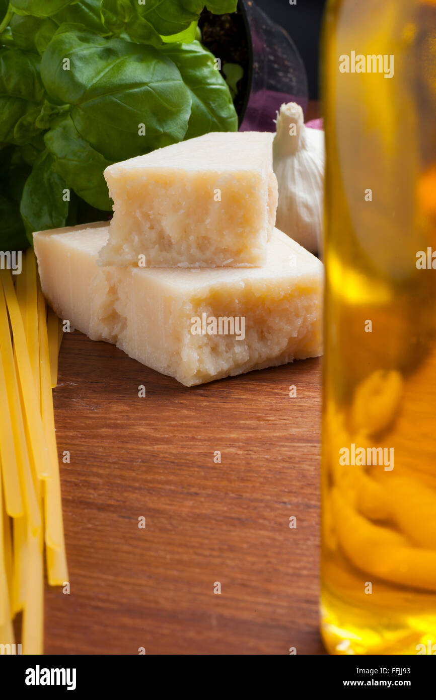 italian food different kinds of pasta including spaghetti parmesan ...