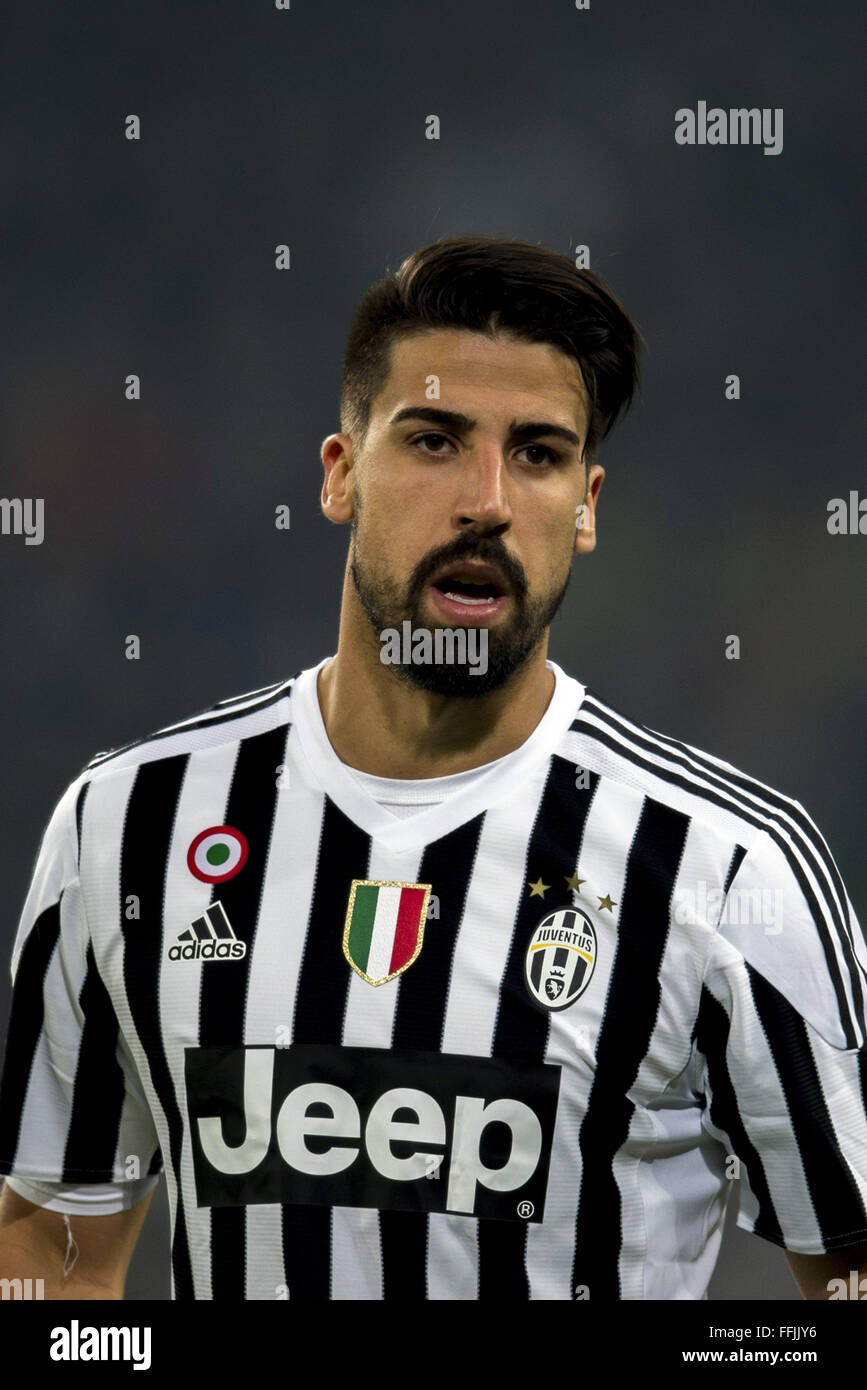 Torino, Italy. 13th Feb, 2016. Sami Khedira (Juventus) Football/Soccer ...