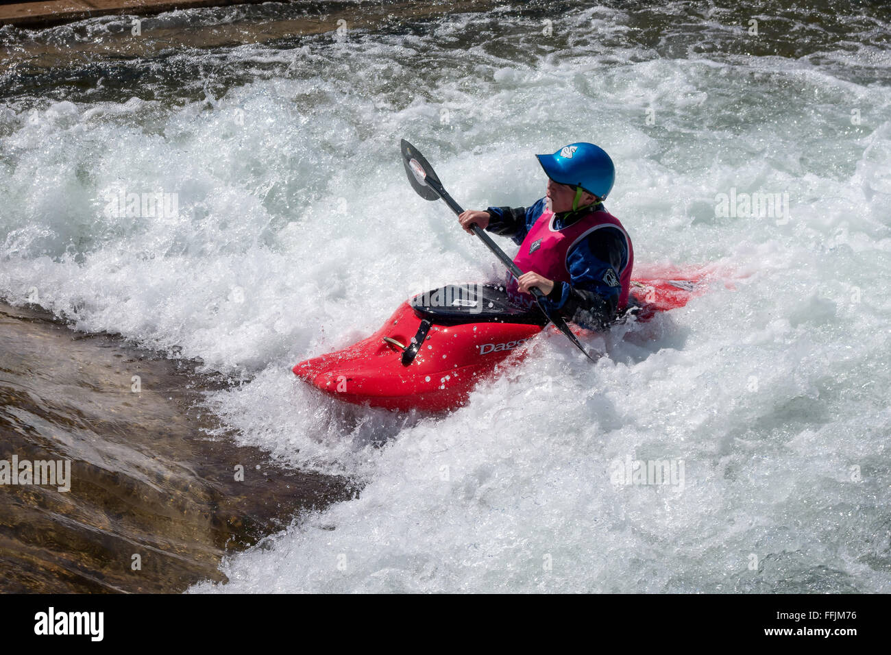 Wales international white water centre hi-res stock photography and ...