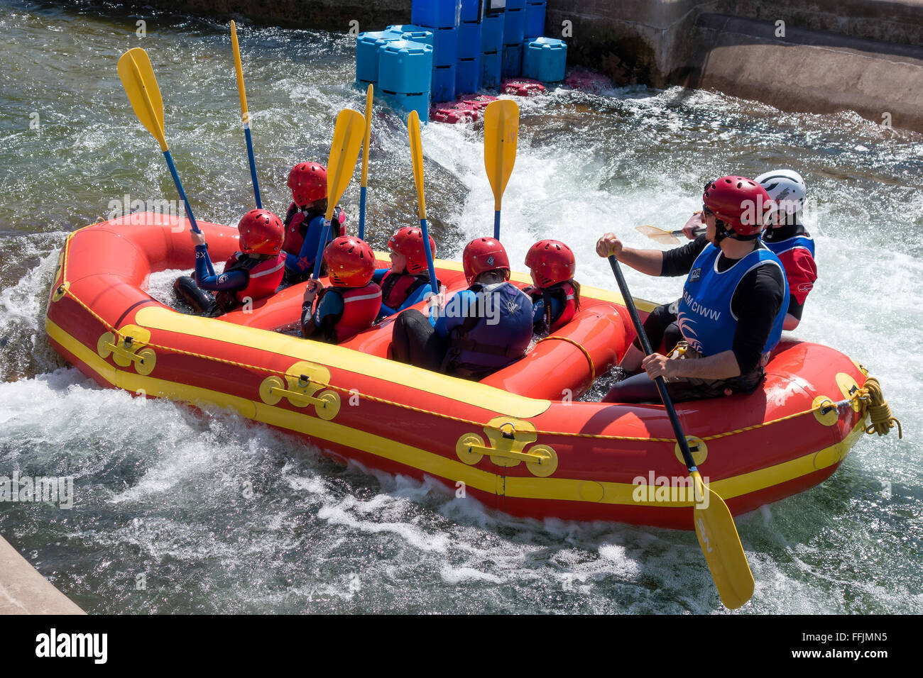 Wales international white water centre hi-res stock photography and ...