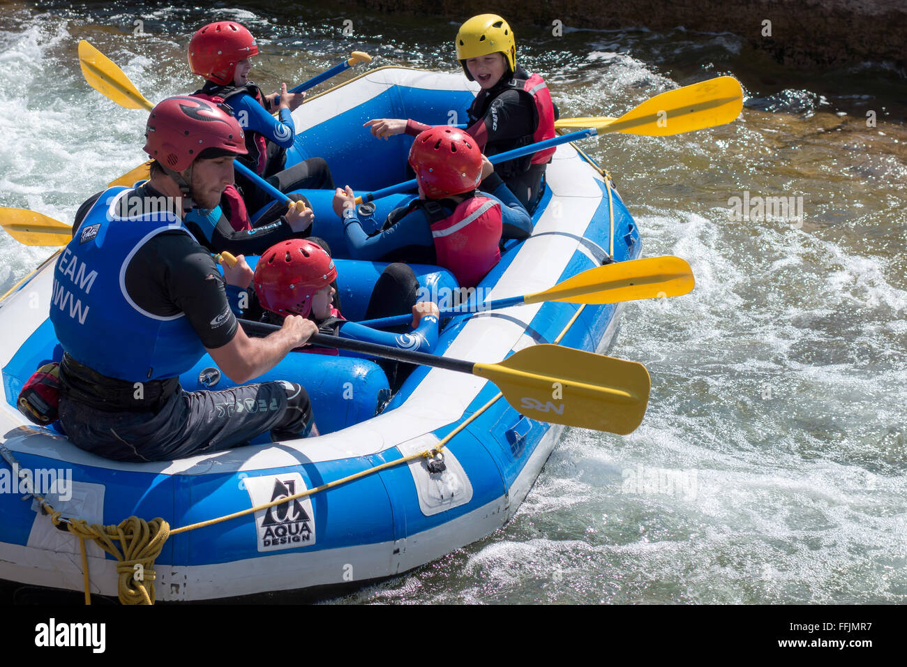 Water Sports at the Cardiff International White Water Centre Stock ...
