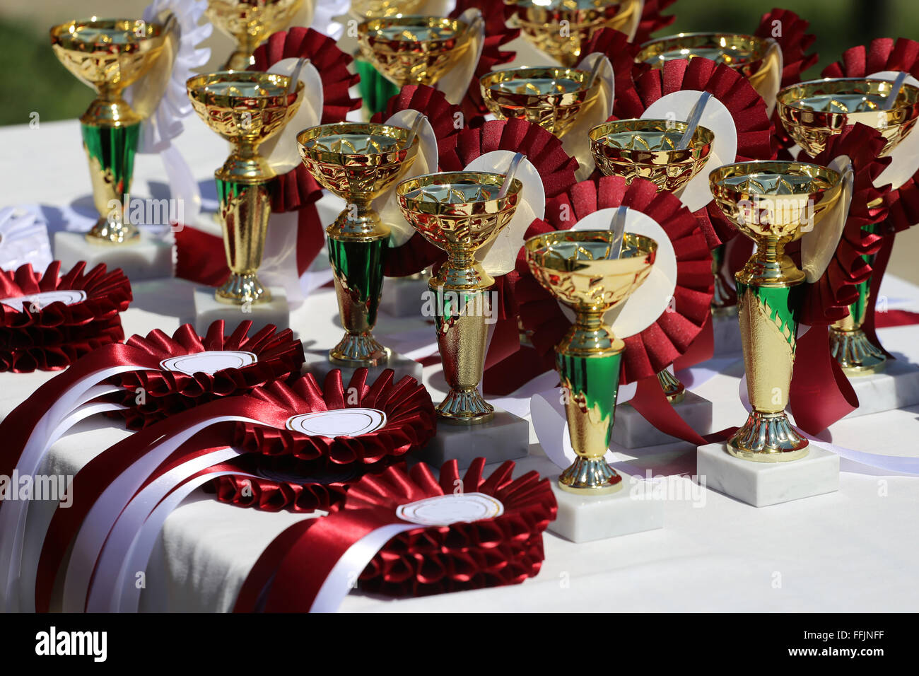 Prize award ribbons winners hi-res stock photography and images - Alamy