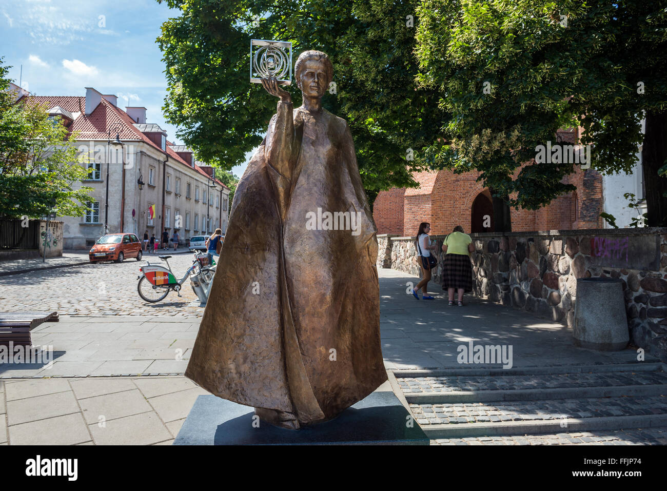 Monument of Polish physicist and chemist, first woman to win a Nobel ...