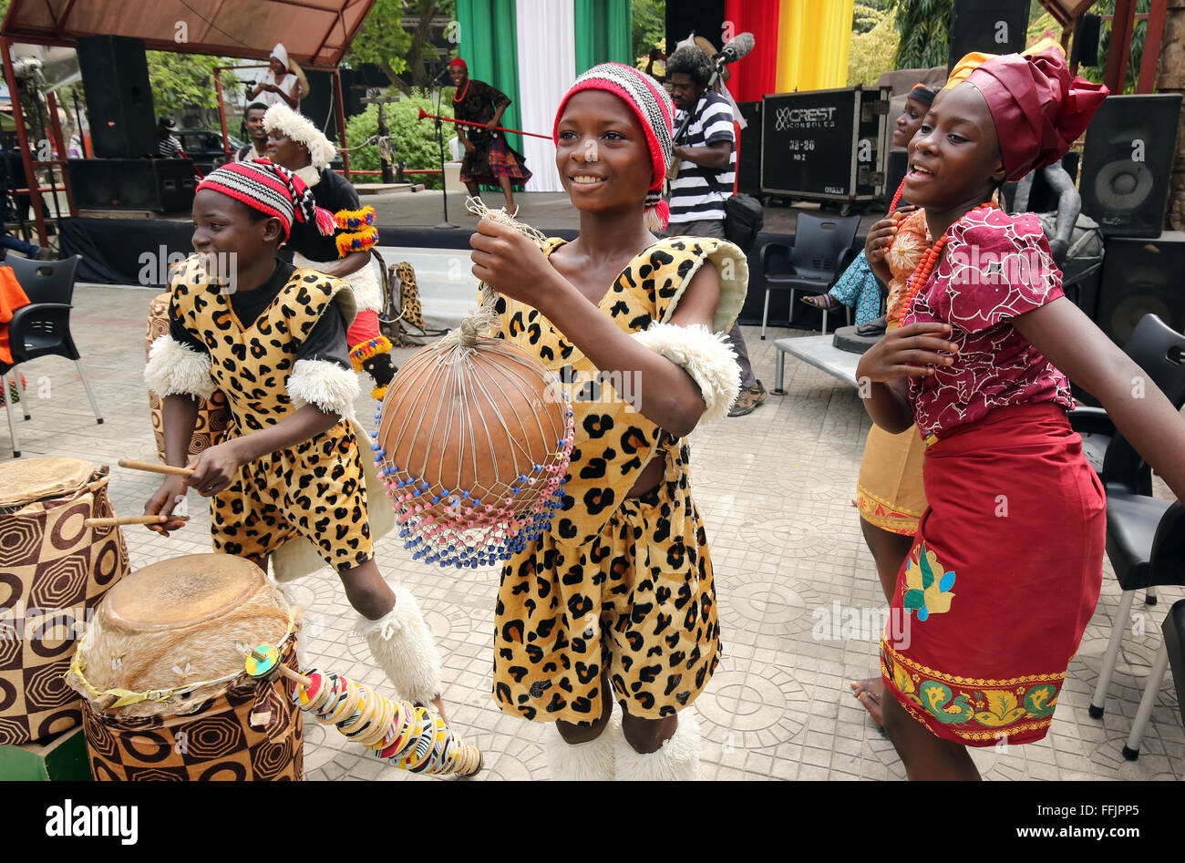 Nigerian People Dancing