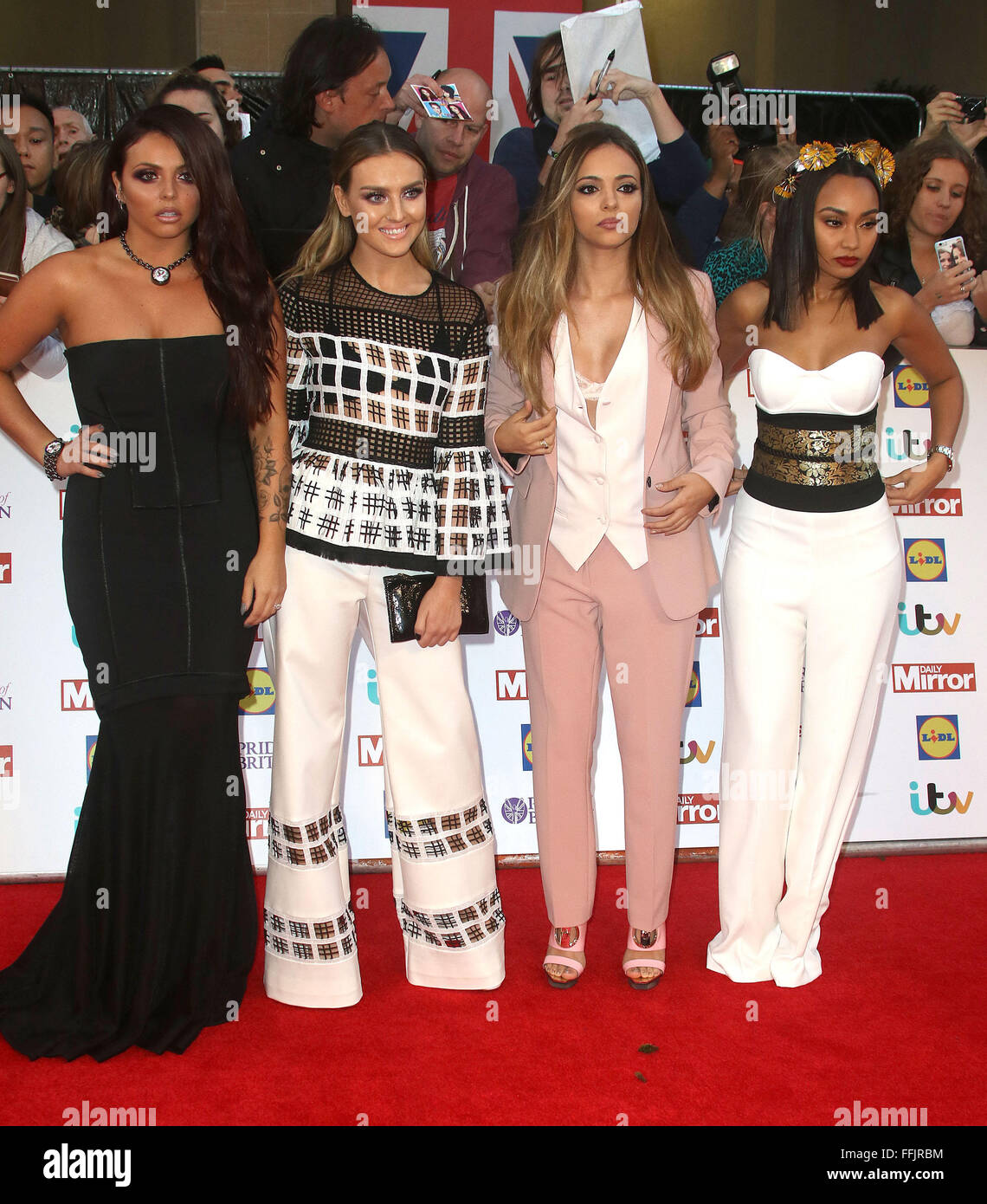 September 28, 2015 - Jesy Nelson, Perrie Edwards, Jade Thirlwall and ...