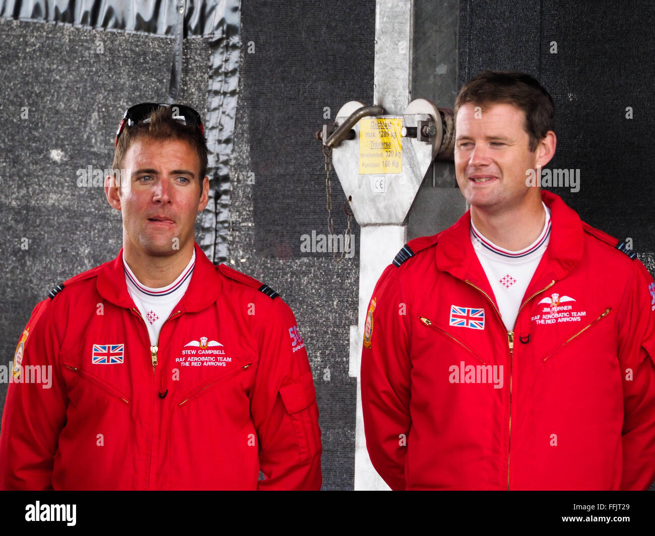 Red arrows pilots hi-res stock photography and images - Alamy