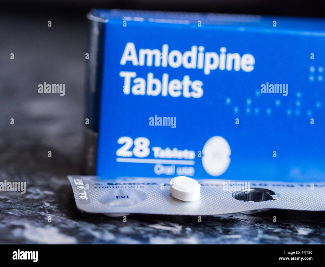 Amlodipine tablets hi-res stock photography and images - Alamy