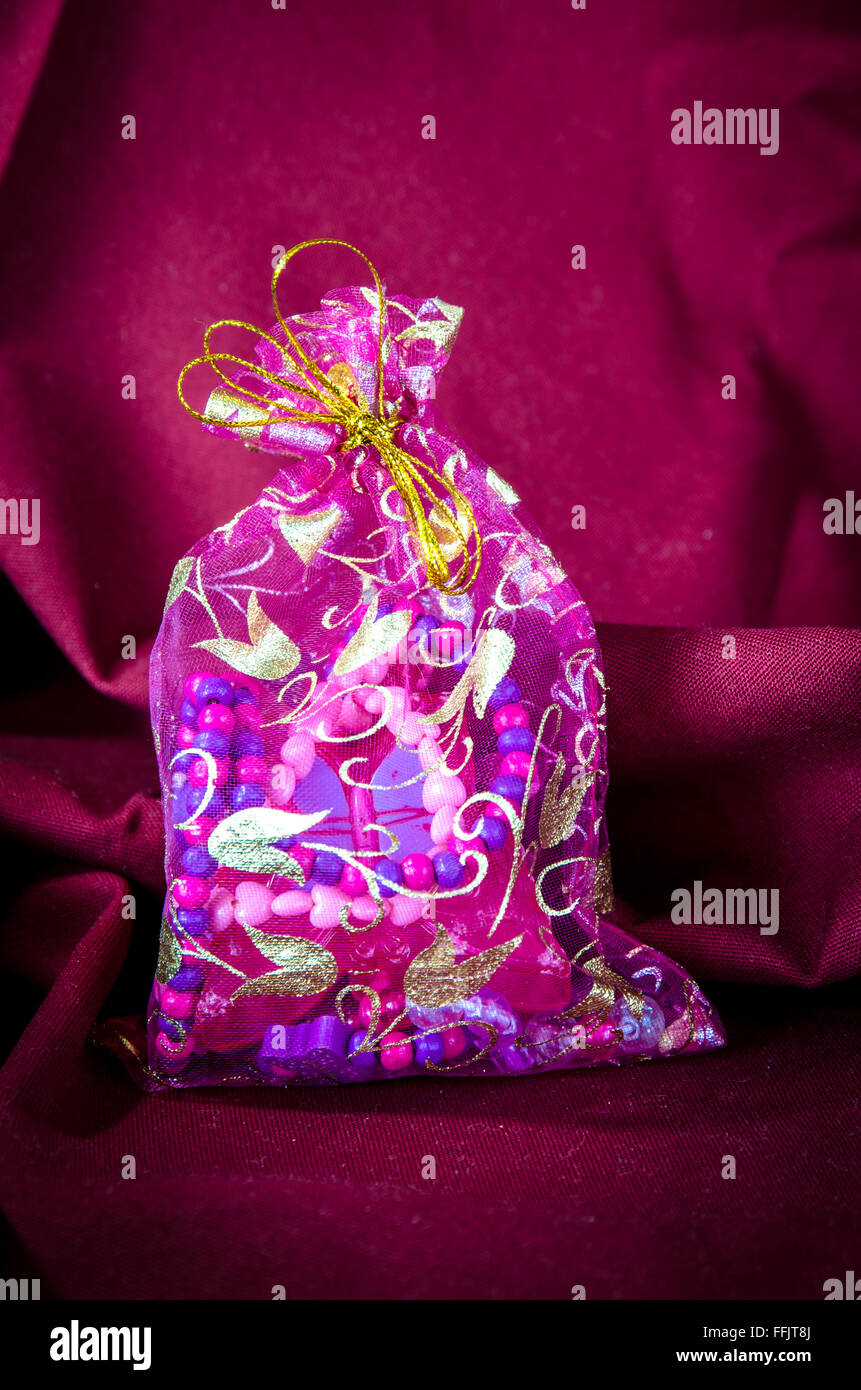 detail of surprise gift background Stock Photo - Alamy