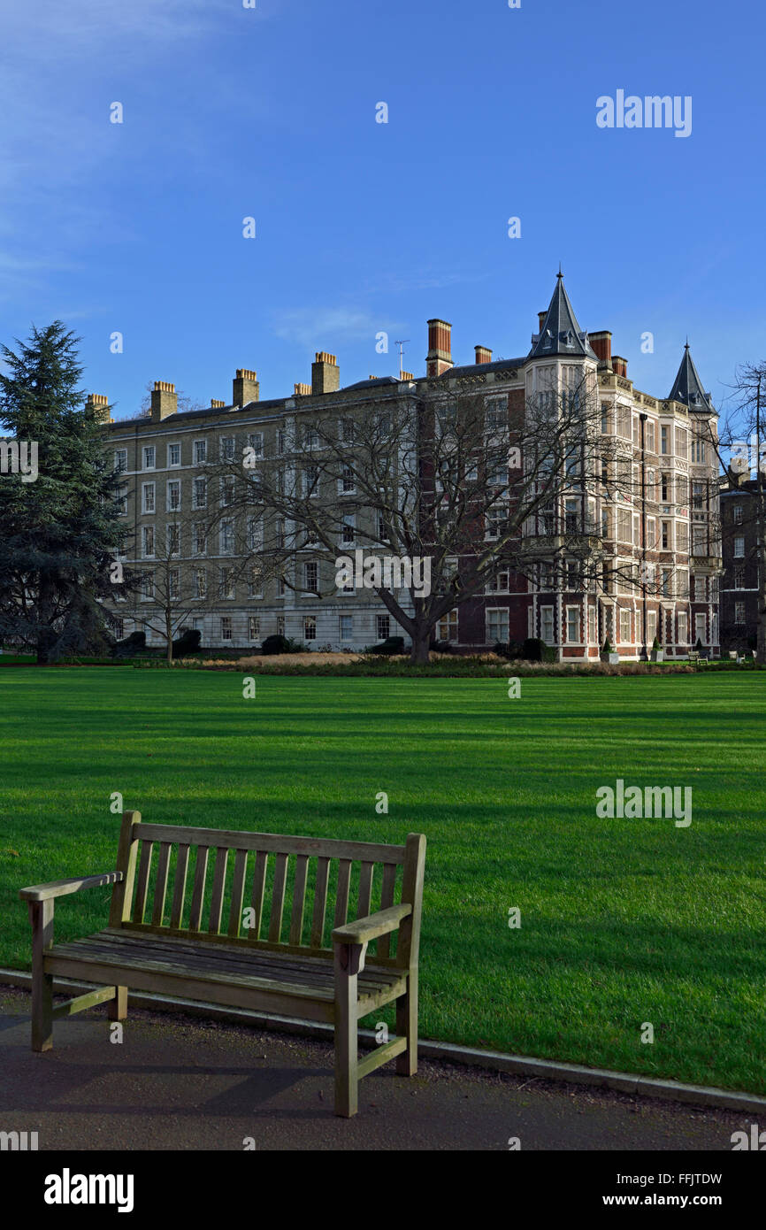 Temple Gardens, The Temple Area, City of London, United Kingdom Stock ...