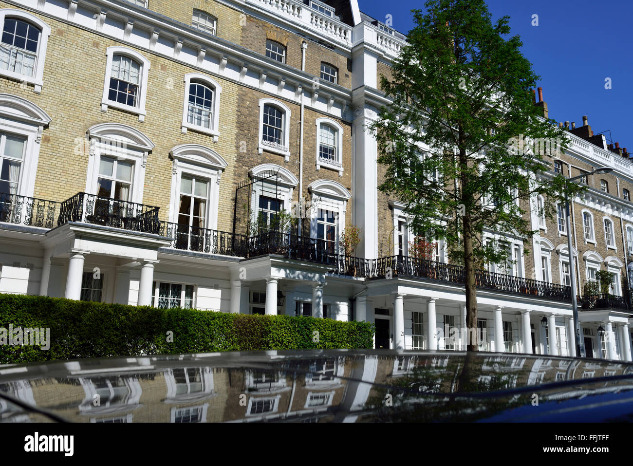 Onslow Square, South Kensington, West London, United Kingdom Stock ...