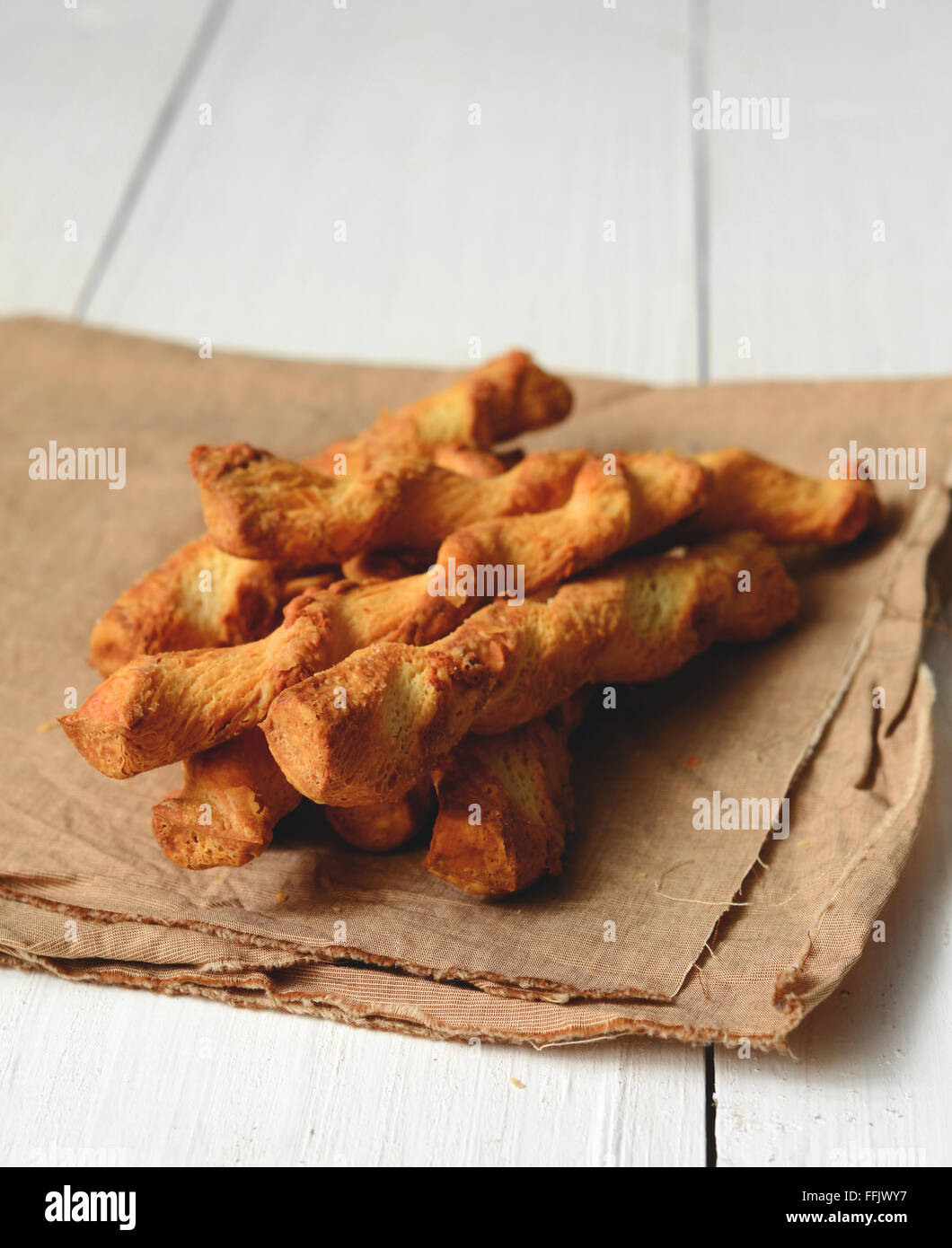 Cheese sticks with puff pastry and cheddar cheese Stock Photo - Alamy
