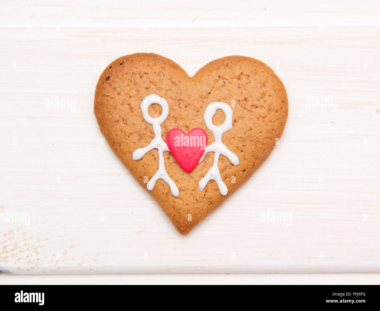 Tasty gingerbread in form hi-res stock photography and images - Alamy