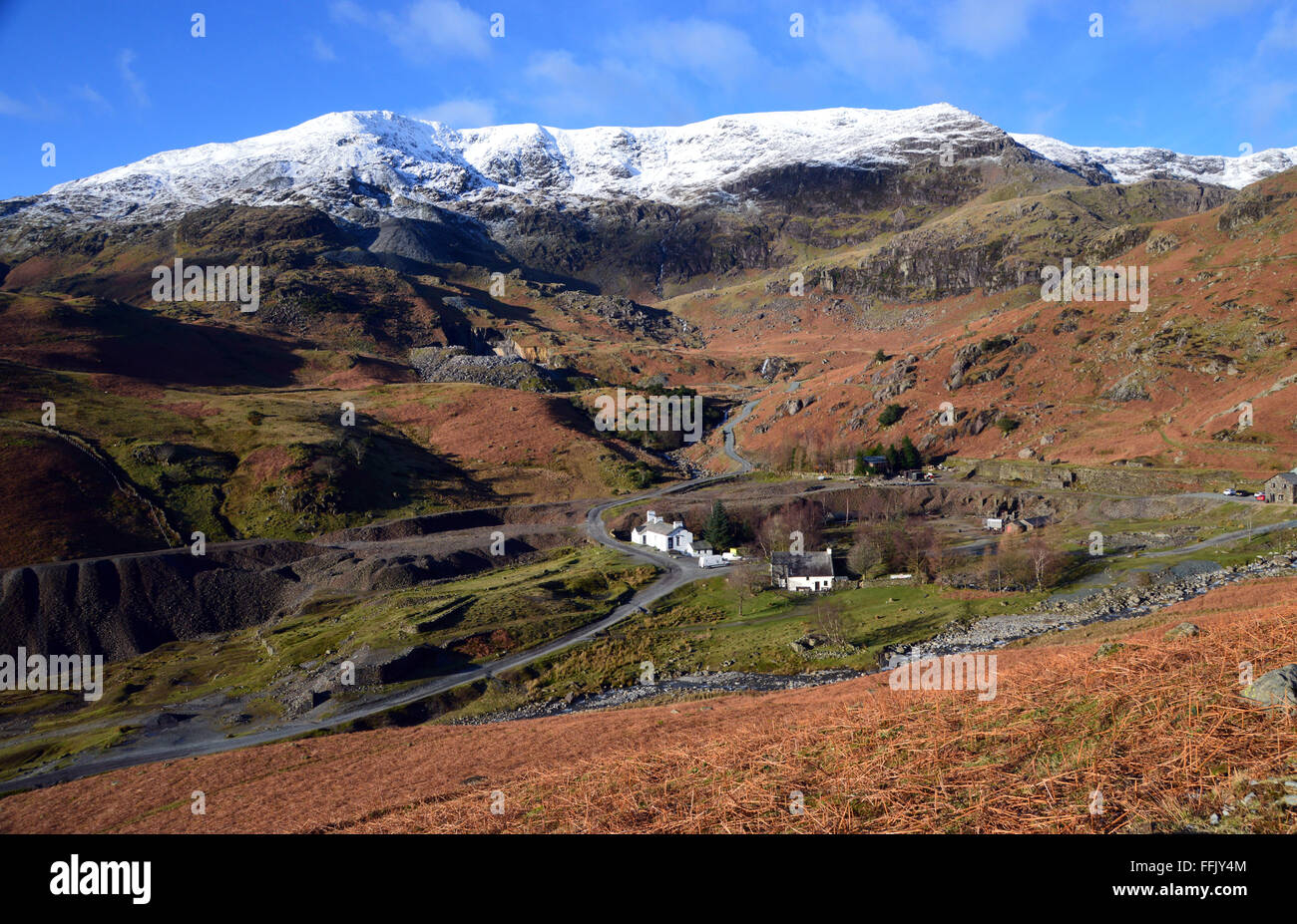 Coniston copper mines valley hi-res stock photography and images - Alamy